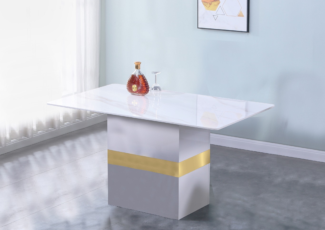 DT8007 (1400X800) SPRAY PAINT DINING TABLE (CX) – WLS Furnishing